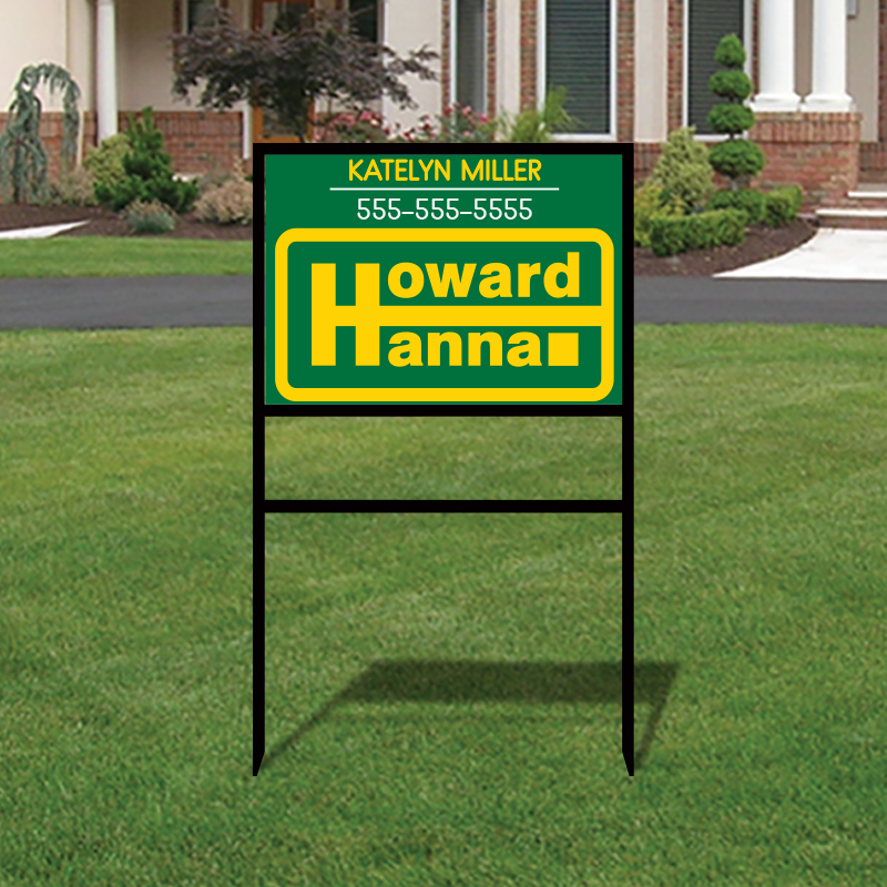 Howard Hanna Realtor Signs | Custom Howard Hanna Realty Signs | Dee Sign®