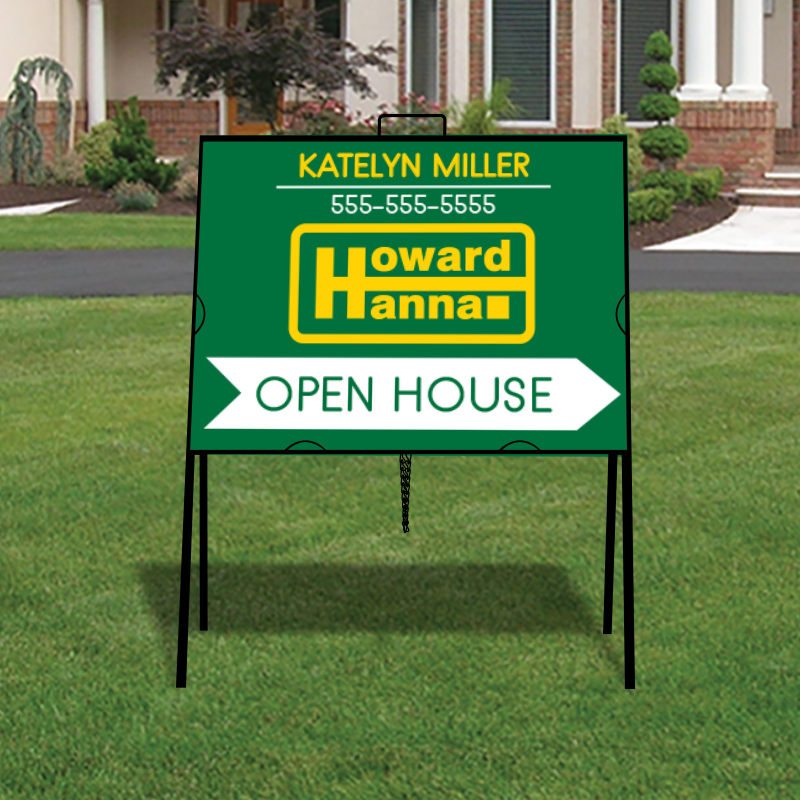 Howard Hanna Realtor Signs | Custom Howard Hanna Realty Signs | Dee Sign®