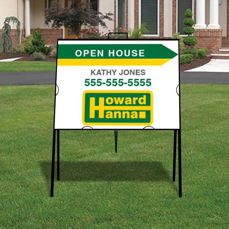 Howard Hanna Realtor Signs | Custom Howard Hanna Realty Signs | Dee Sign®