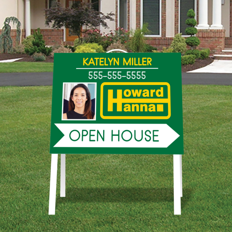 Howard Hanna Realtor Signs | Custom Howard Hanna Realty Signs | Dee Sign®