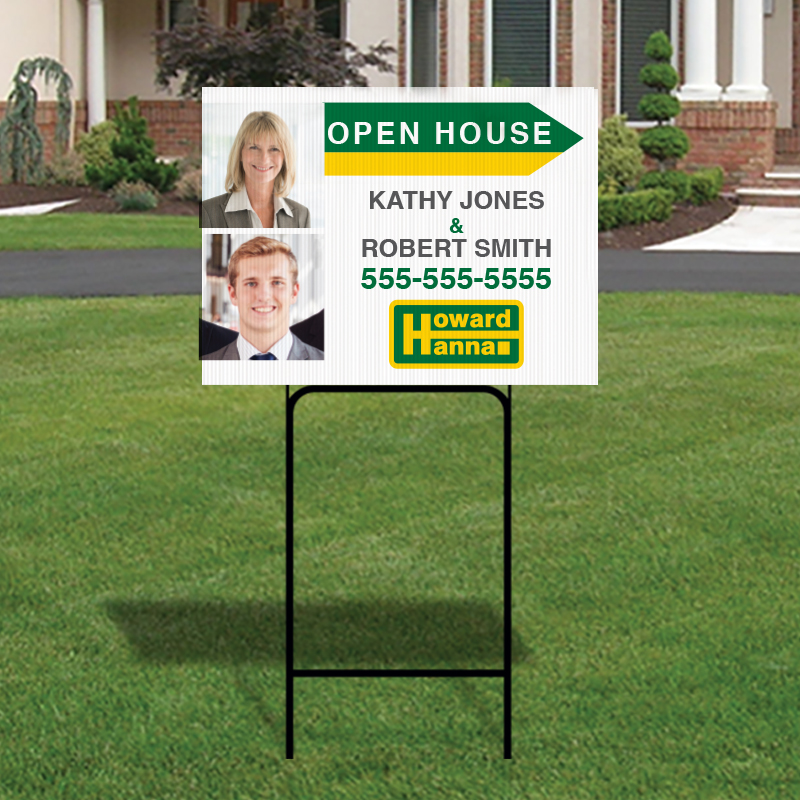Howard Hanna Realtor Signs | Custom Howard Hanna Realty Signs | Dee Sign®
