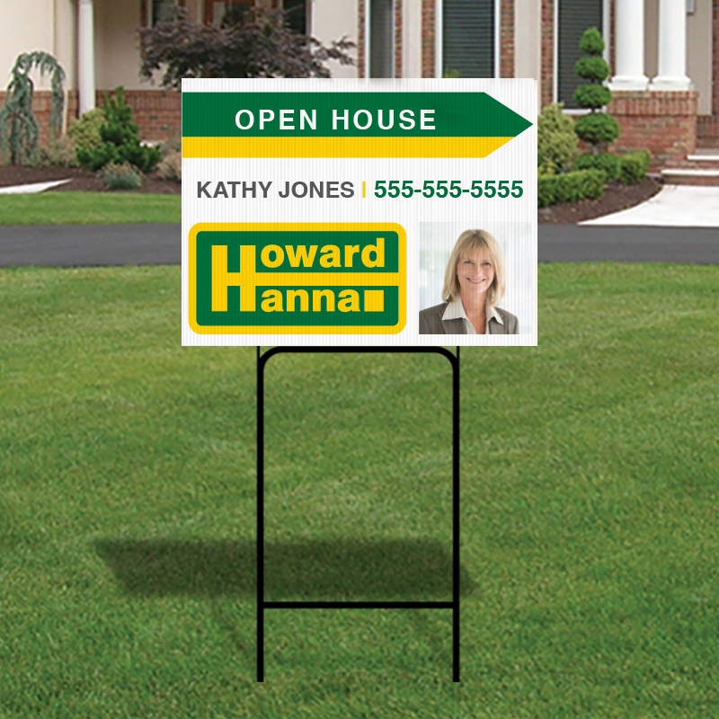 Howard Hanna Realtor Signs | Custom Howard Hanna Realty Signs | Dee Sign®
