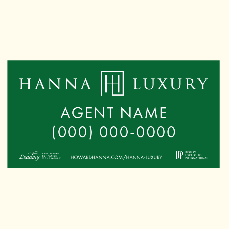 Howard Hanna Realtor Signs | Custom Howard Hanna Realty Signs | Dee Sign®