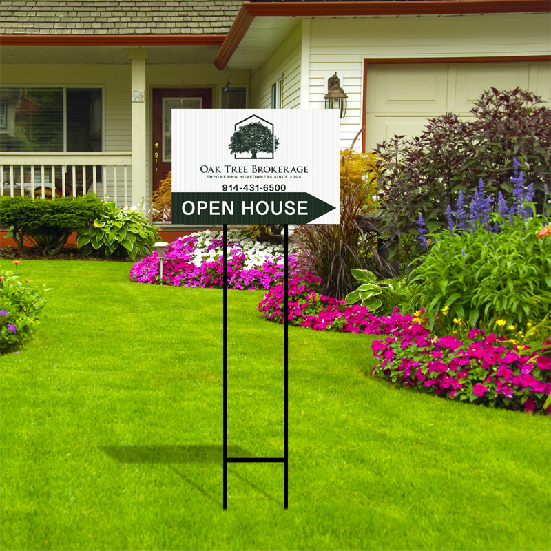 Open House Directional Yard Signs | Dee Sign®