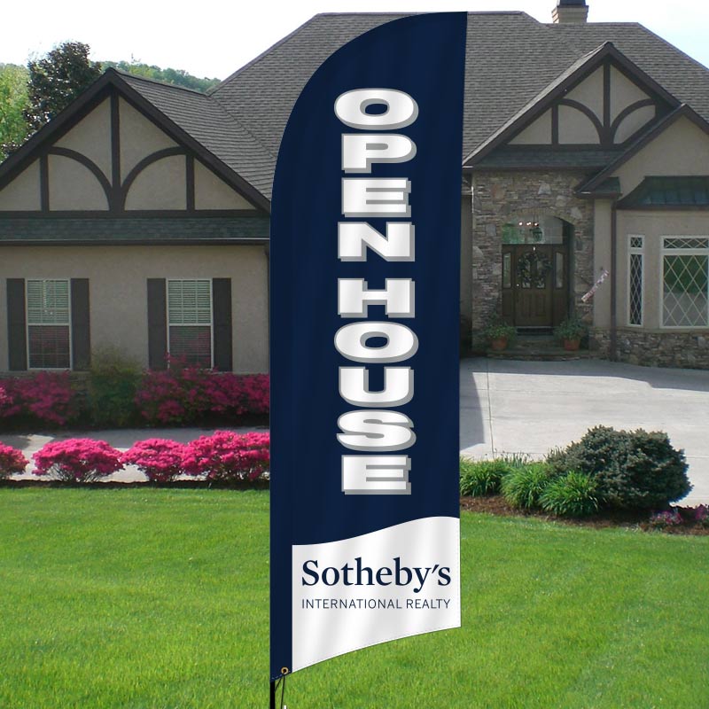 Custom Feather Flags & Auction Signs | Dee Sign®